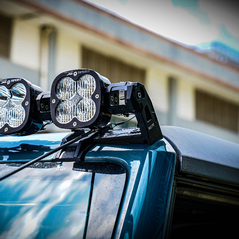 Wasteland Series Roof Rack Spotlight Bracket For Ford Bronco 2.3T/2.7T ...