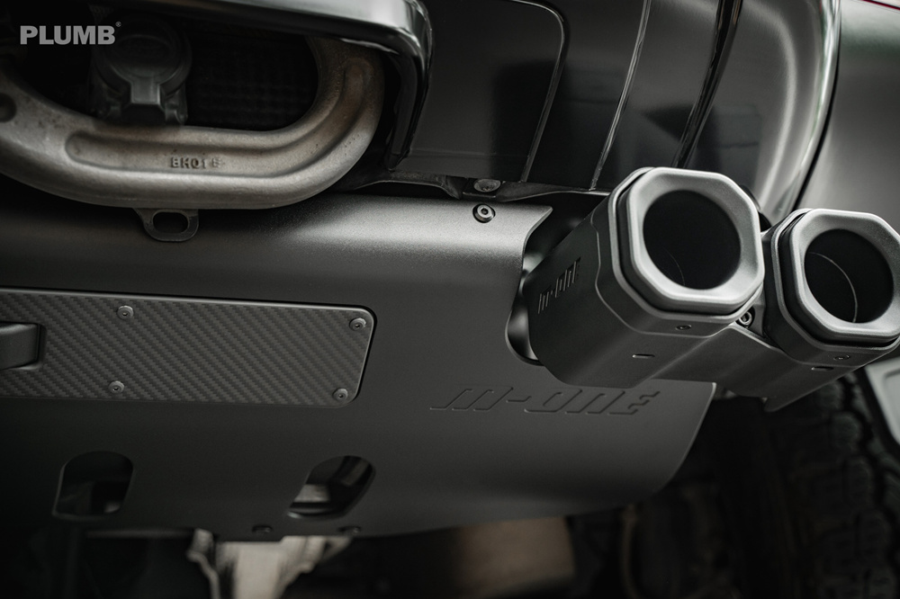 PLUMB Exhaust Upgrade Kit for 2020+ Land Rover Defender 90 110 130 ...