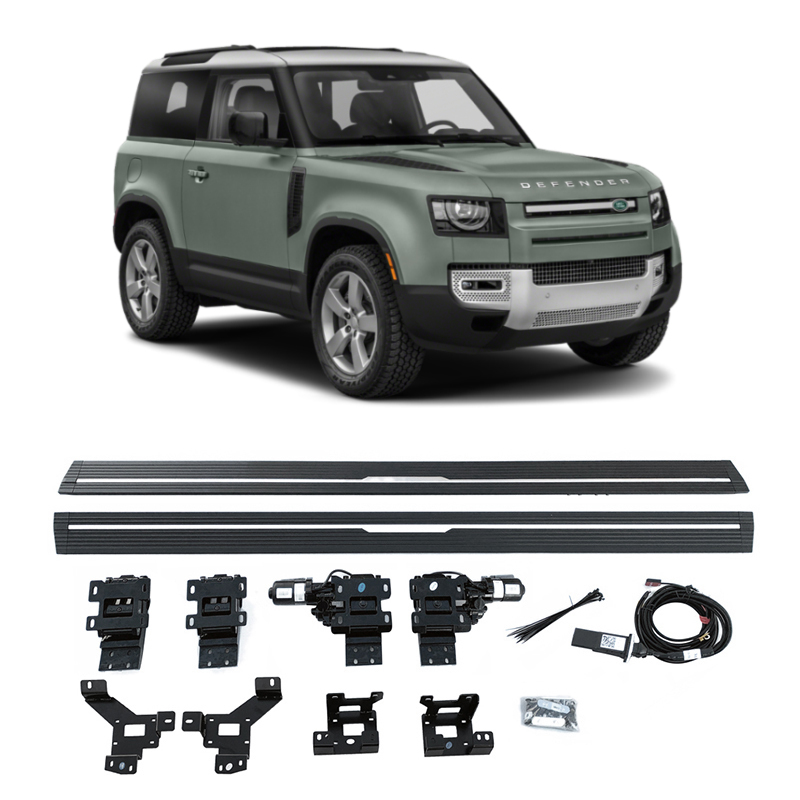 Land Rover Defender 90 110 Automatic Electric Power Side Step Running ...