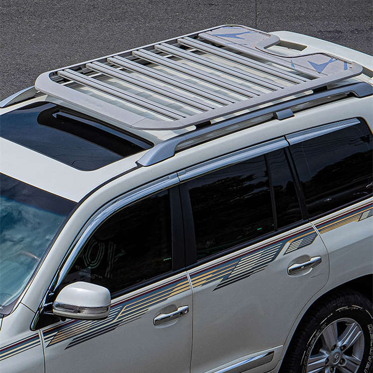 Aluminum Roof Racks Platform for Toyota Land Cruiser LC200 series - Buy ...