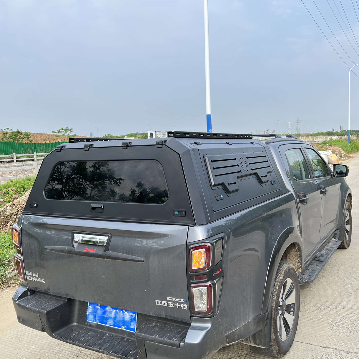 Aluminum Canopy for Isuzu D-max - Green 4x4