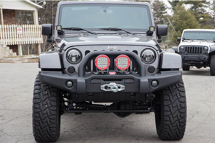 AEV Style Premium Front Bumper for Jeep Wrangler JK - Buy jeep jk front ...