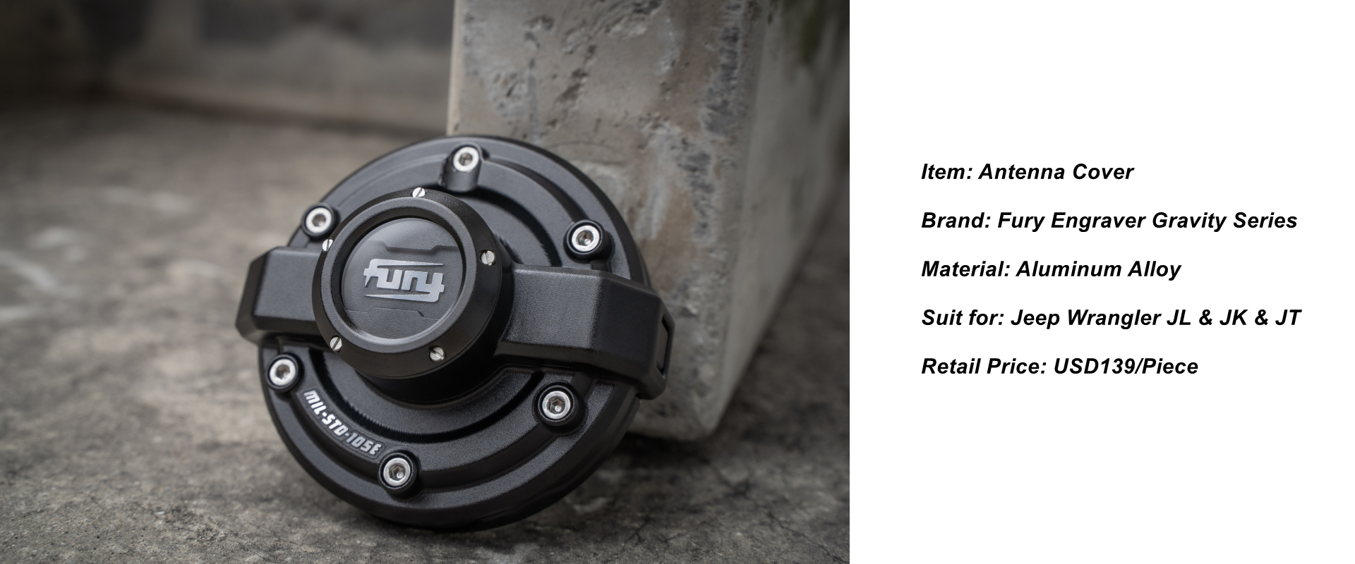FURY Engraver - jeep wrangler accessories
