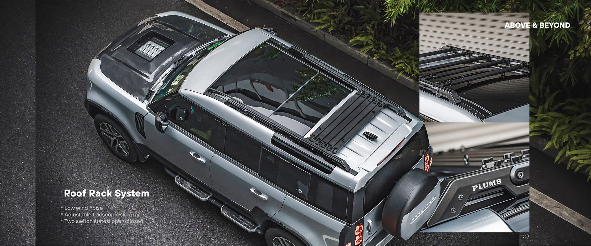 PLUMB accessories for New Land Rover Defender - Hangzhou Green Offroad ...