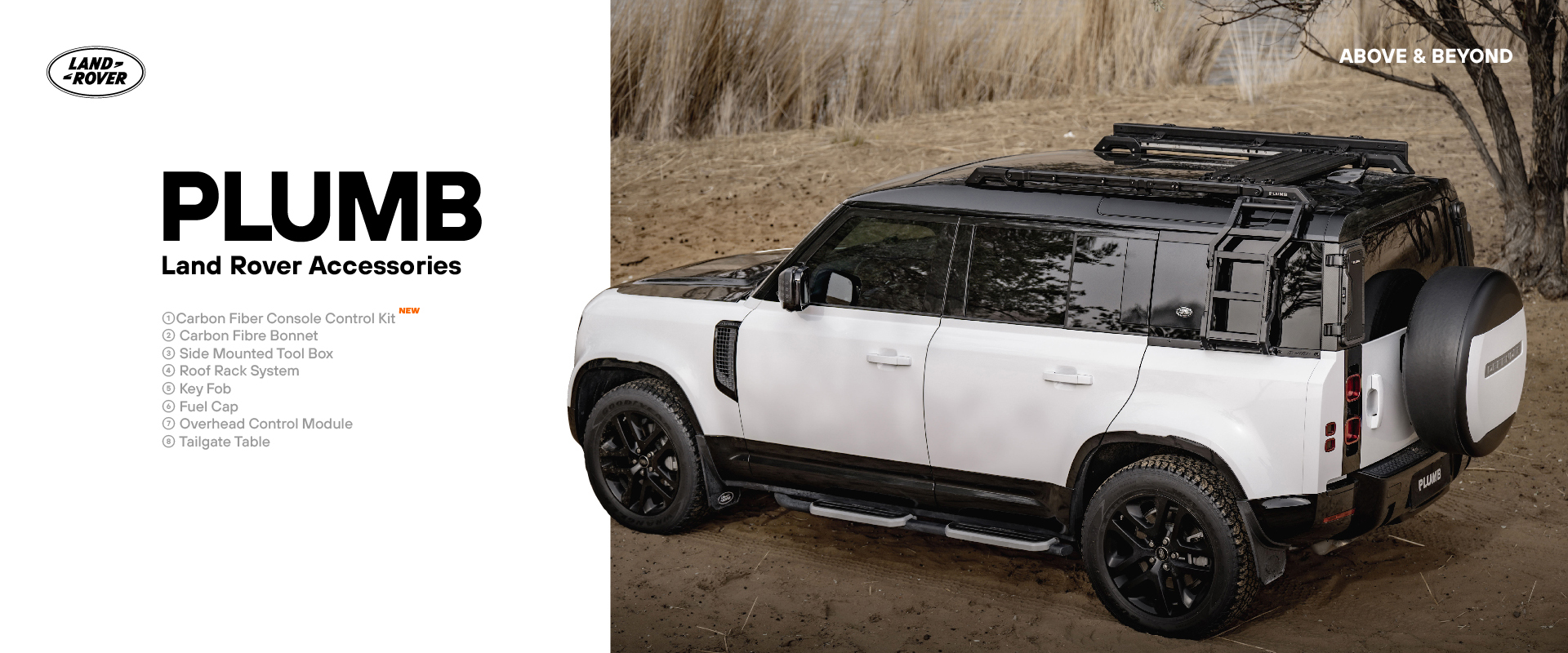 PLUMB accessories for New Land Rover Defender - Hangzhou Green Offroad ...